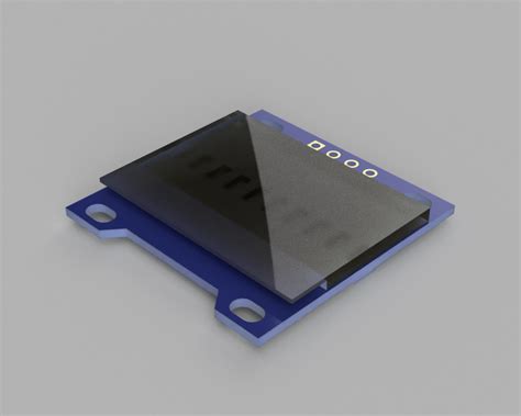 solu blue 0 96 iic i2c 128x64 oled lcd display module for arduino 51