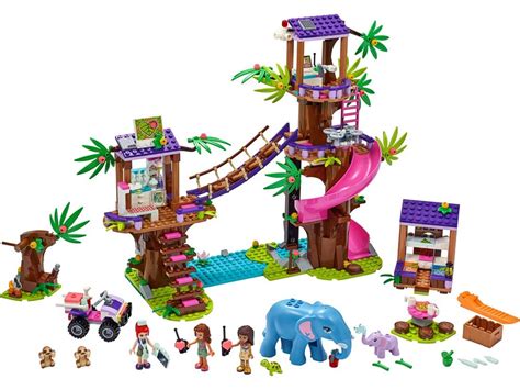 LEGO Friends 41424 Джунгли: штаб спасателей | playzone.com.ua