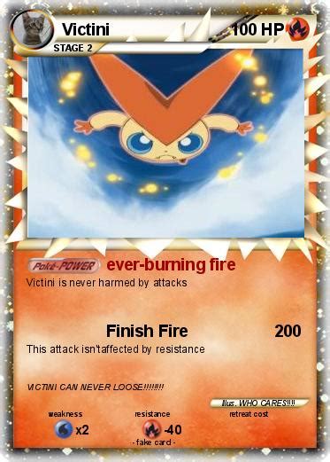 Pokémon Victini 933 933 Ever Burning Fire My Pokemon Card