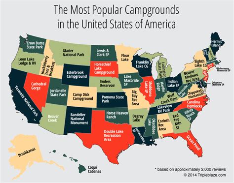 Top Places To Camp In The United States At Emily Mammie Blog