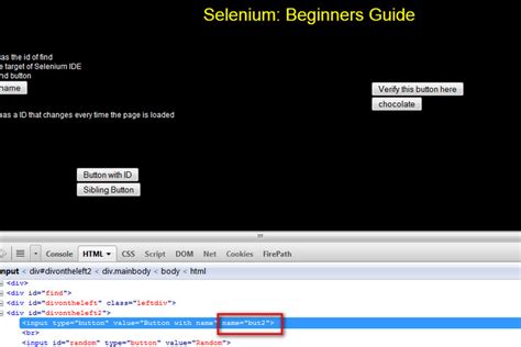 Selenium By Arun 23 Locate Ui Elements By Name