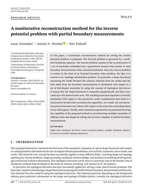 A Noniterative Reconstruction Method For The Inverse Potential Problem