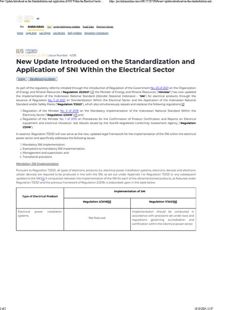 New Update Introduced On The Standardization And Application Of Sni