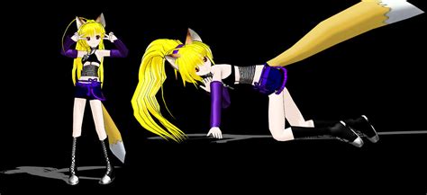 MMD Newcomer Human Renamon By HellButterfly On DeviantArt