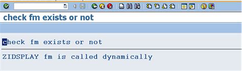 Handling Runtime Exception While Calling Function Module Dynamically