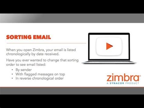Tips Tricks Sorting Email YouTube