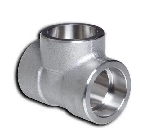 Stainless Steel Socket Weld Equal Tee At Rs 100 Piece Butt Weld Equal Tees In Vasai Id