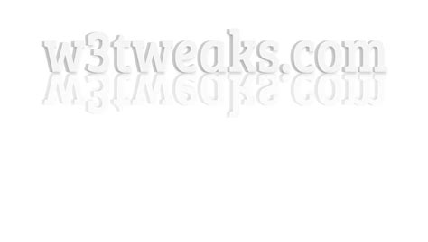 36 Free Css 3d Text Effects W3tweaks