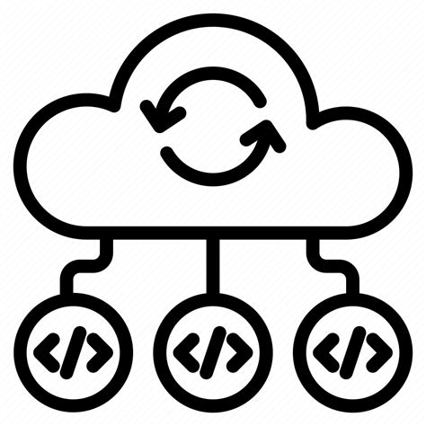 Coding Programming Development Cloud Source Icon Download On Iconfinder