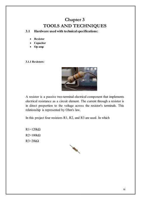 Engineering Electronics Project Report Docx