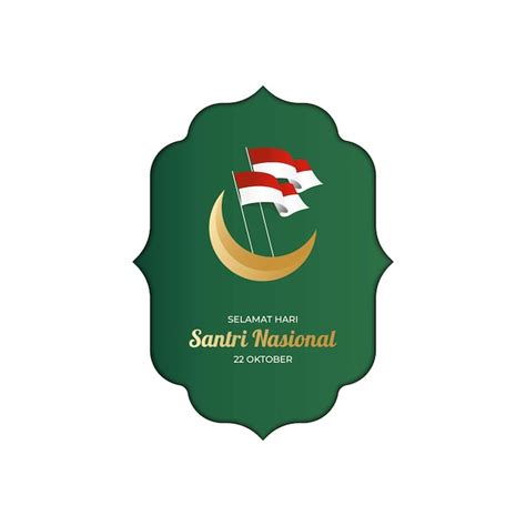 Premium Vector Hari Santri Design Concept