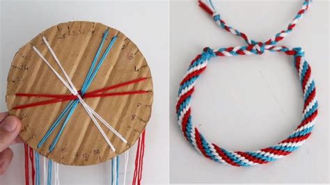 😍 Thread Bracelet That Anyone Can Make Kumihimo Bracelet Kumihimo