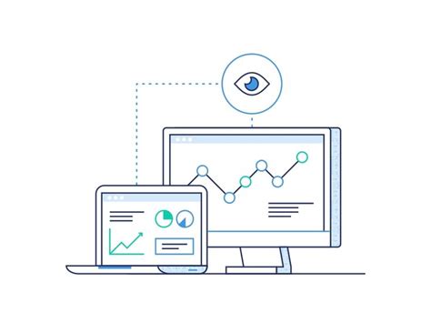 Performance Monitoring Web Trends Icon Design Typography Prints
