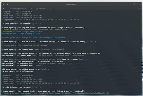 how to set up icinga2 agent monitoring