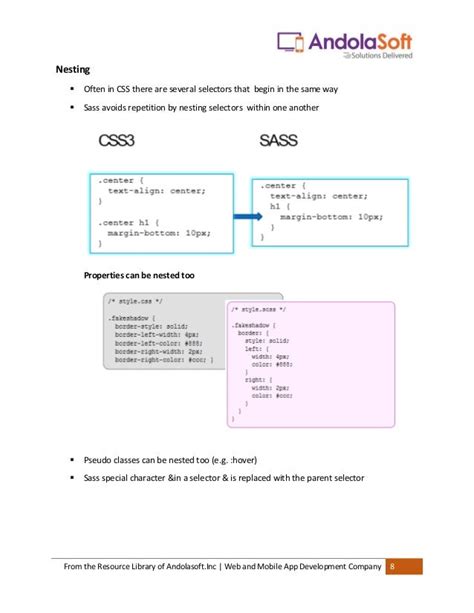 How To Organize And Structure Your Sass Code Pdf