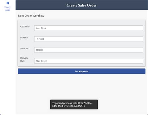 Create Sap Build App To Trigger Workflow Sap Tutorials