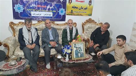مراسم یادواره شهدای خوی در منزل شهید فرامرز ابراهیم زاده عکس