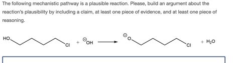 Solved The following mechanistic pathway is a plausible | Chegg.com