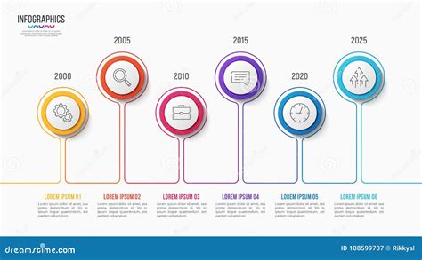 Set Of Timeline Chart Infographic Templates With Arrows Cartoon Vector CartoonDealer Com