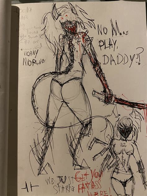 Horny Morgue Random Character Draw By Me