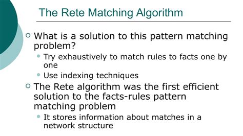 The Rete Matching Algorithm - YouTube