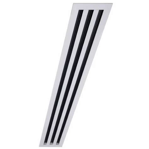 Powder Coated Aluminum 3 Slot Diffuser Grill Hvac For Industrial