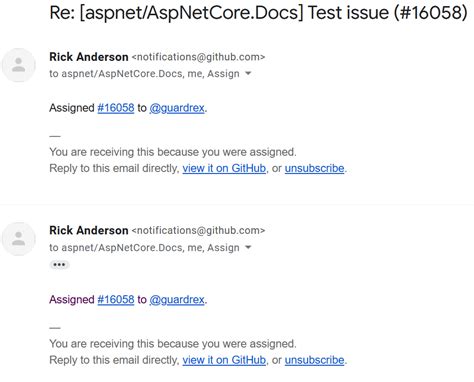 Test Issue · Issue 16058 · Dotnetaspnetcoredocs · Github