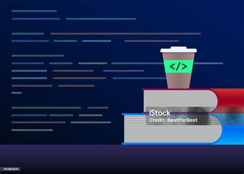 Programming Code Learning Or Coding Learn Flat Design Concept Program