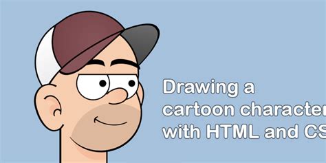 Cartoon Character In HTML And CSS DEV Community