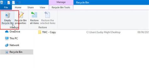 How To Empty Recycle Bin In Windows In Different Ways