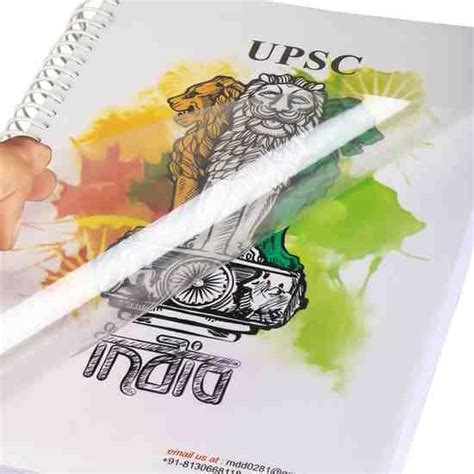 Spiral Upsc Notebook 200 Pages Pack Of 1 Office Products