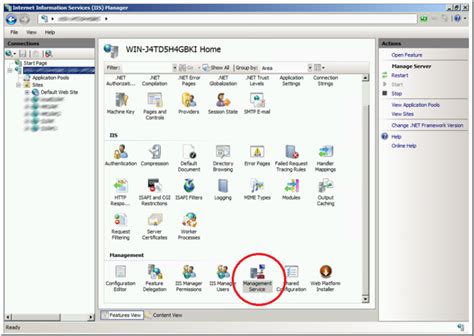 Configure Remote Iis Administration For Iis Web Sites The Best C