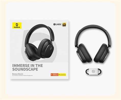 Baseus H1 Pro Wireless Headphone Hybrid 48db Active Noise Cancellation