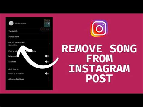 How to Remove Song from Instagram Post (Full Tutorial) - YouTube
