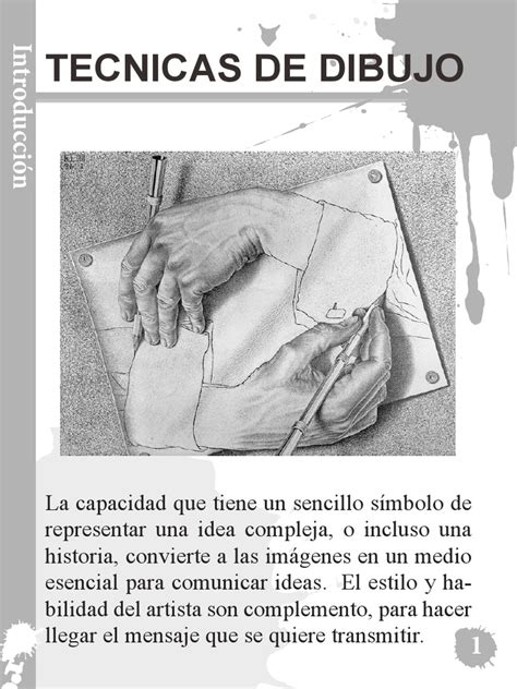 Tecnicas De Dibujo Sencilla Cs3 Pdf Dibujo Lápiz