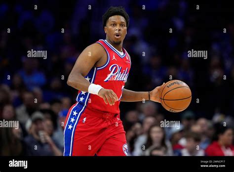 Philadelphia 76ers Kyle Lowry Plays During An Nba Basketball Game