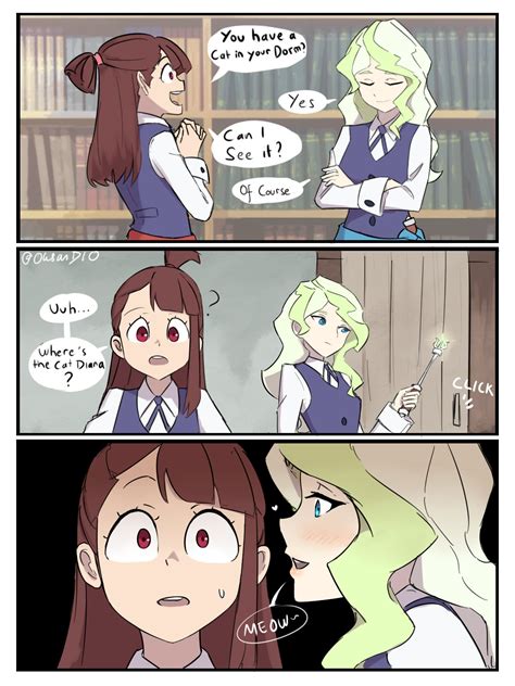 Diana Has A Cat Rlittlewitchacademia