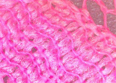 Bright Pink Pattern Fragment Of Fabric Textile Image Under The