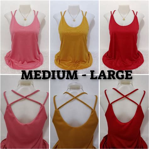 3 Pcs For 180 Pesos Sandy Top Assorted Colors Shopee Philippines