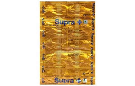 Supra Plus Uses Price Dosage Side Effects Substitute Buy Online