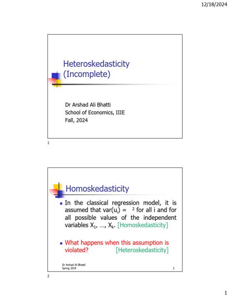 heteroskedasticity 2024 pdf ordinary least squares errors and