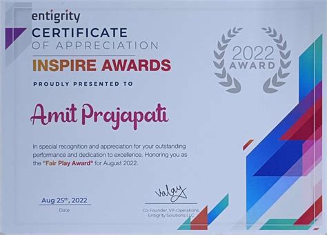 Amit Prajapati On Linkedin Entigrity