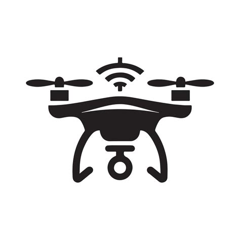 Simple Drone Black Image 57828318 Vector Art At Vecteezy