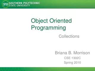 PPT Object Oriented Programming PowerPoint Presentation Free Download ID 4123112