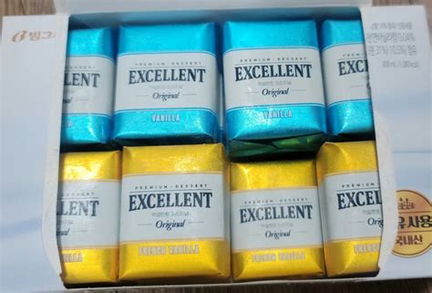 엑셀런트 아이스크림 파란색vs노란색 인스티즈instiz 이슈 카테고리