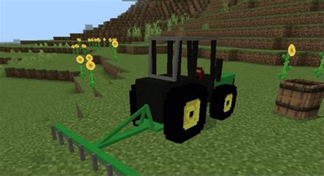 Tractor Mod Best Mods Addons And Maps For Minecraft Pe And Education