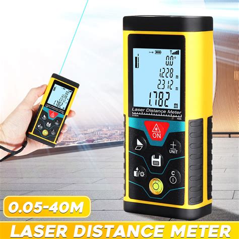 40m Professional Laser Distance Meter Finder Measure Automatic Calcula Electronic Pro