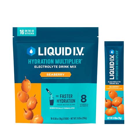 Liquid Iv® Hydration Multiplier Seaberry Electrolyte