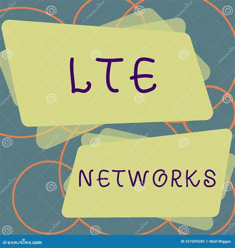 Inspiration Showing Sign Lte Networks Business Concept Fastest Network Connection Available For