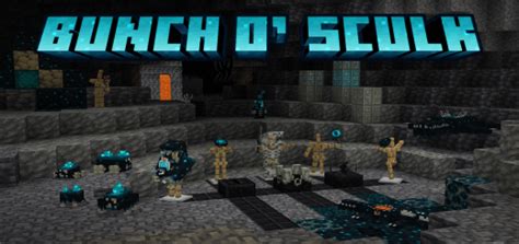 Bunch O Sculk Minecraft Addon